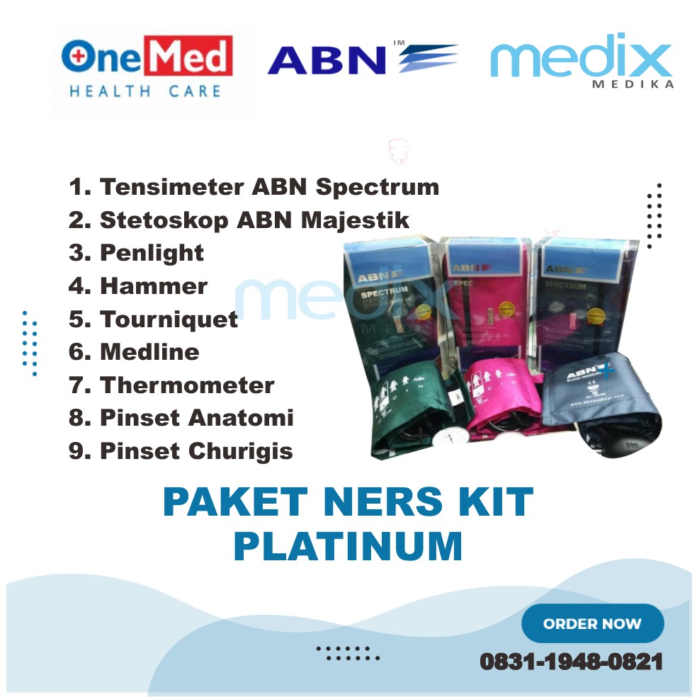 Jual NURSE KIT/ NERS KIT PAKET PERLENGKAPAN PERAWAT (Platinum) Merek ...