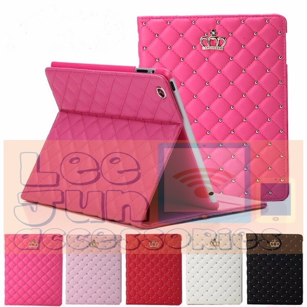 Jual Casing iPad 2 3 4 Case Luxury Crown Smart Flip Cover / Case (Hard ...