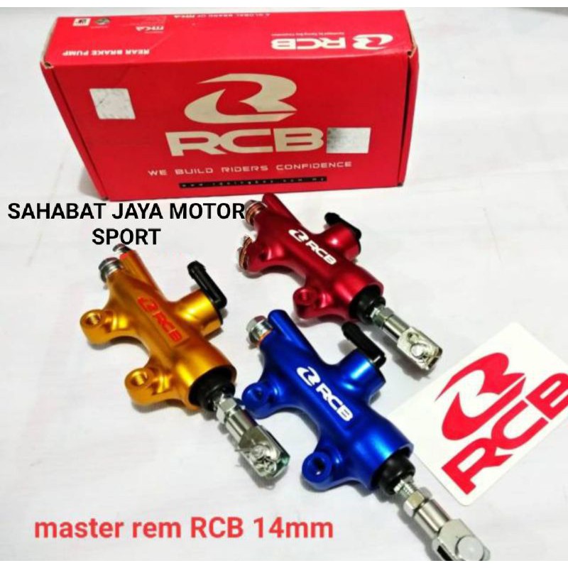 Jual Master Rem Belakang Bawah RCB S1 CNC original RCB | Shopee Indonesia