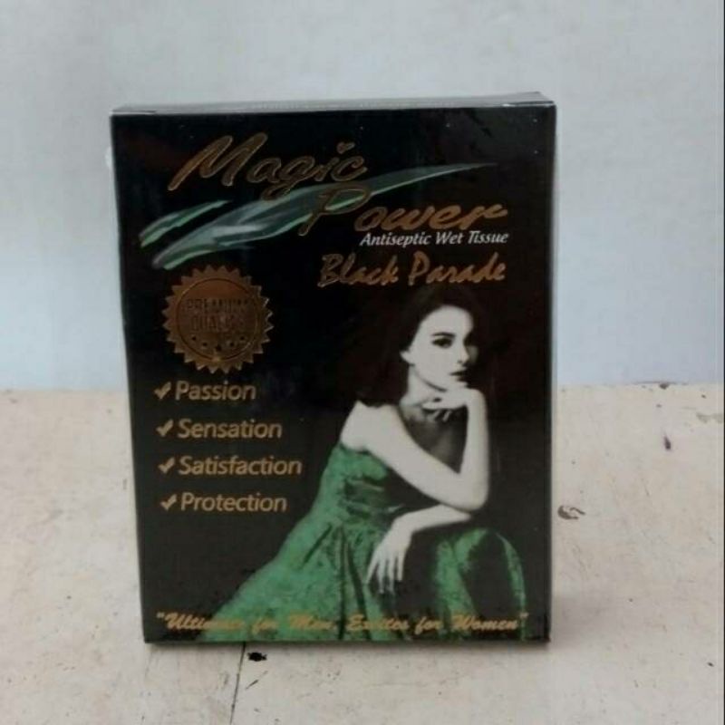 Jual TISSUE MAGIC POWER BLACK PARADE | Shopee Indonesia