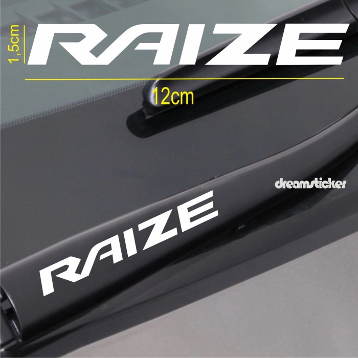 Jual Sticker Stiker Wiper Mobil Toyota Raize | Shopee Indonesia