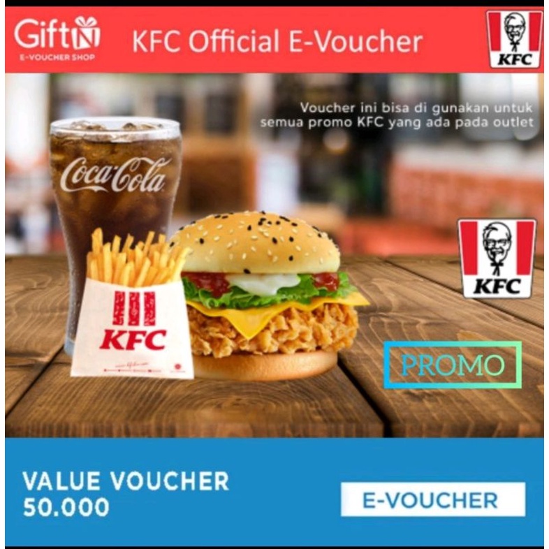 Jual voucher KFC GIFT IN | Shopee Indonesia