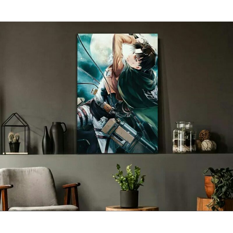 Jual Poster Dinding Anime AOT/Hiasan Dinding Rumah Anime Attack on ...