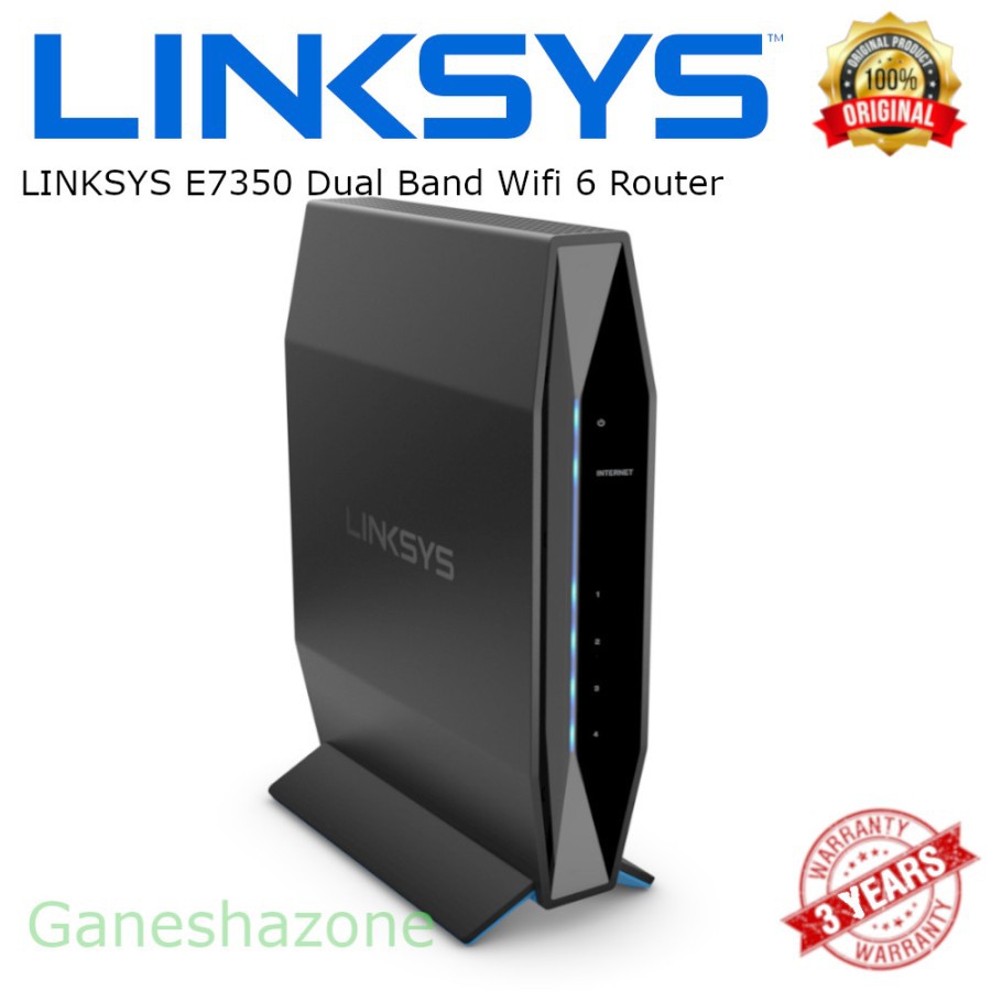Jual Linksys Dual-Band AX1800 WiFi 6 Router (E7350) | Shopee Indonesia