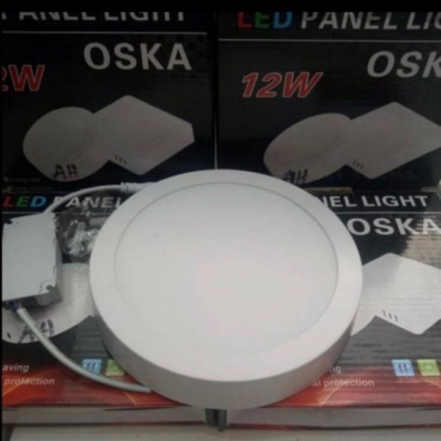 Jual LED panel light oska 12 watt outbow | Shopee Indonesia