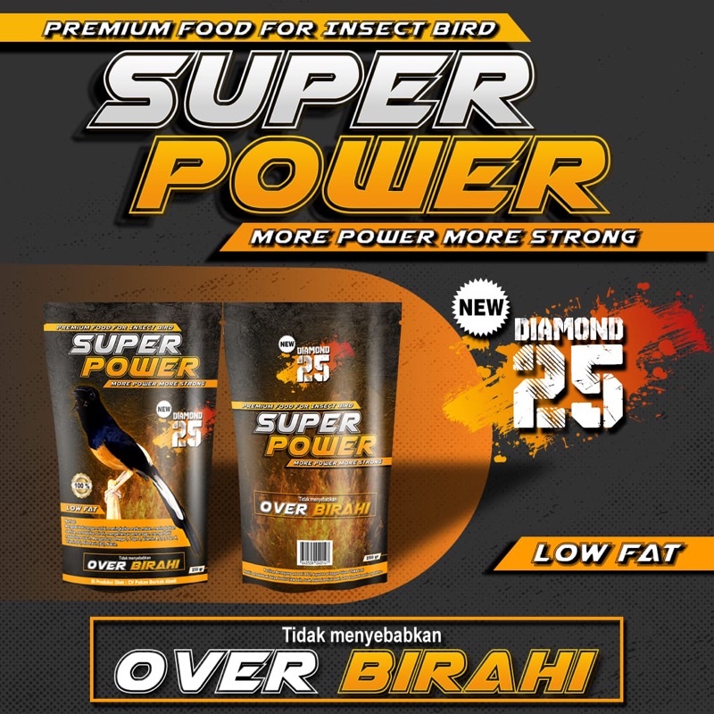 Jual SUPER POWER DIAMOND - VOER SUPER POWER - PAKAN MURAI - VOER SP ...