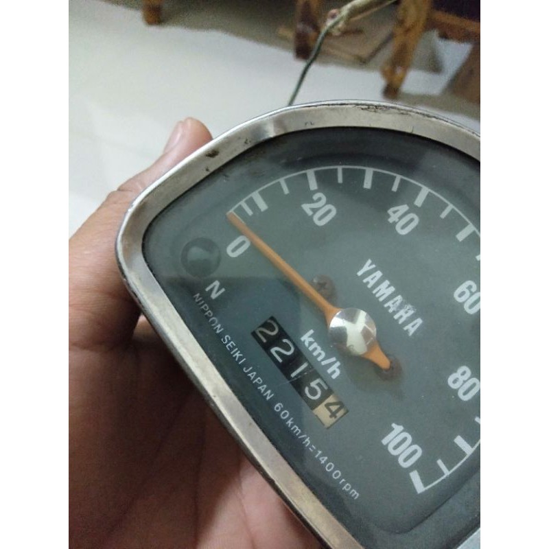 Jual SPEEDOMETER YAMAHA V75 ORIGINAL SECOND NORMAL JARUM JALAN | Shopee ...