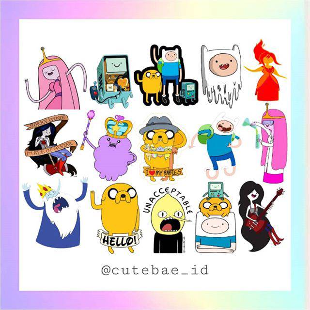 Jual Adventure time sticker | Shopee Indonesia