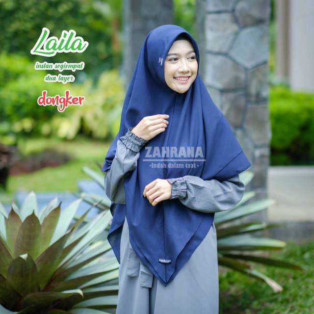 Jual Jilbab laila by zahrana | Shopee Indonesia