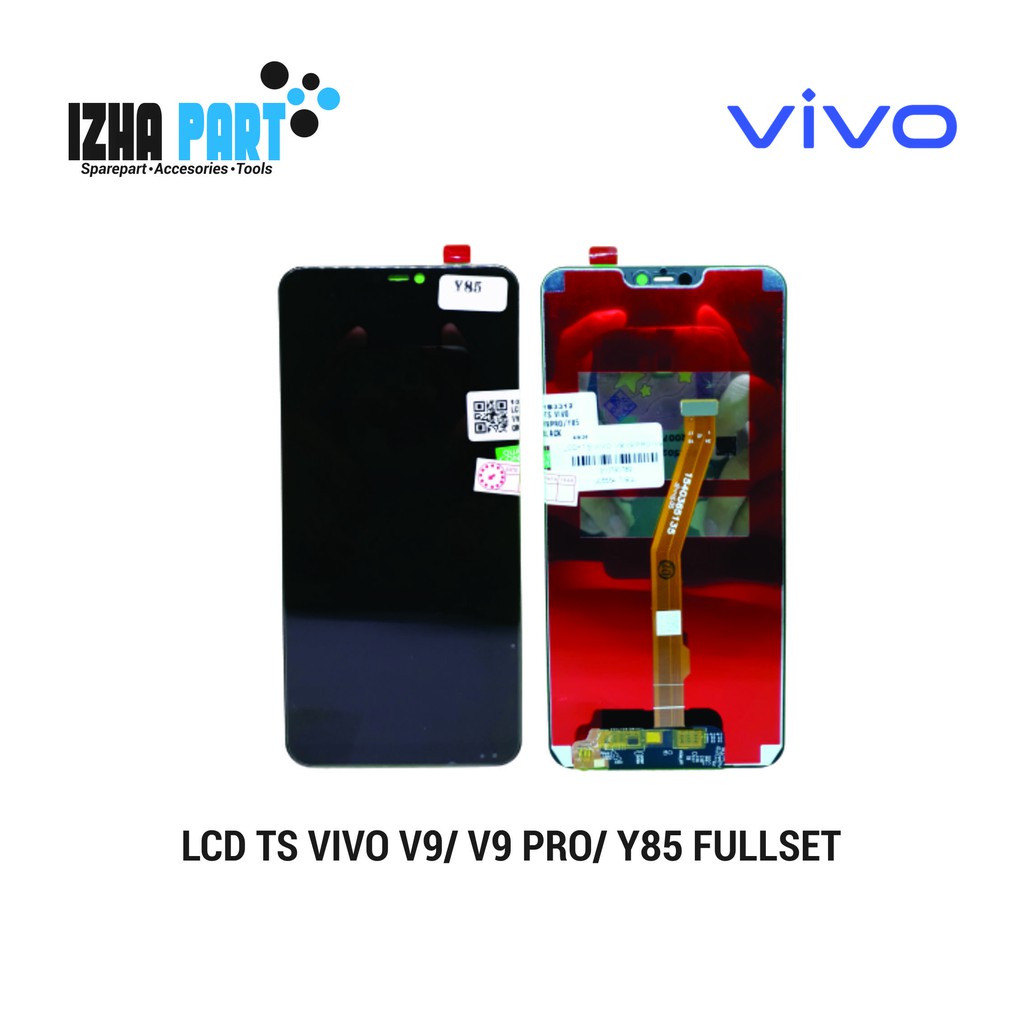 Jual Lcd Touchscreen Vivo V9 / V9 Pro / Y85 ( HITAM ) | Shopee Indonesia
