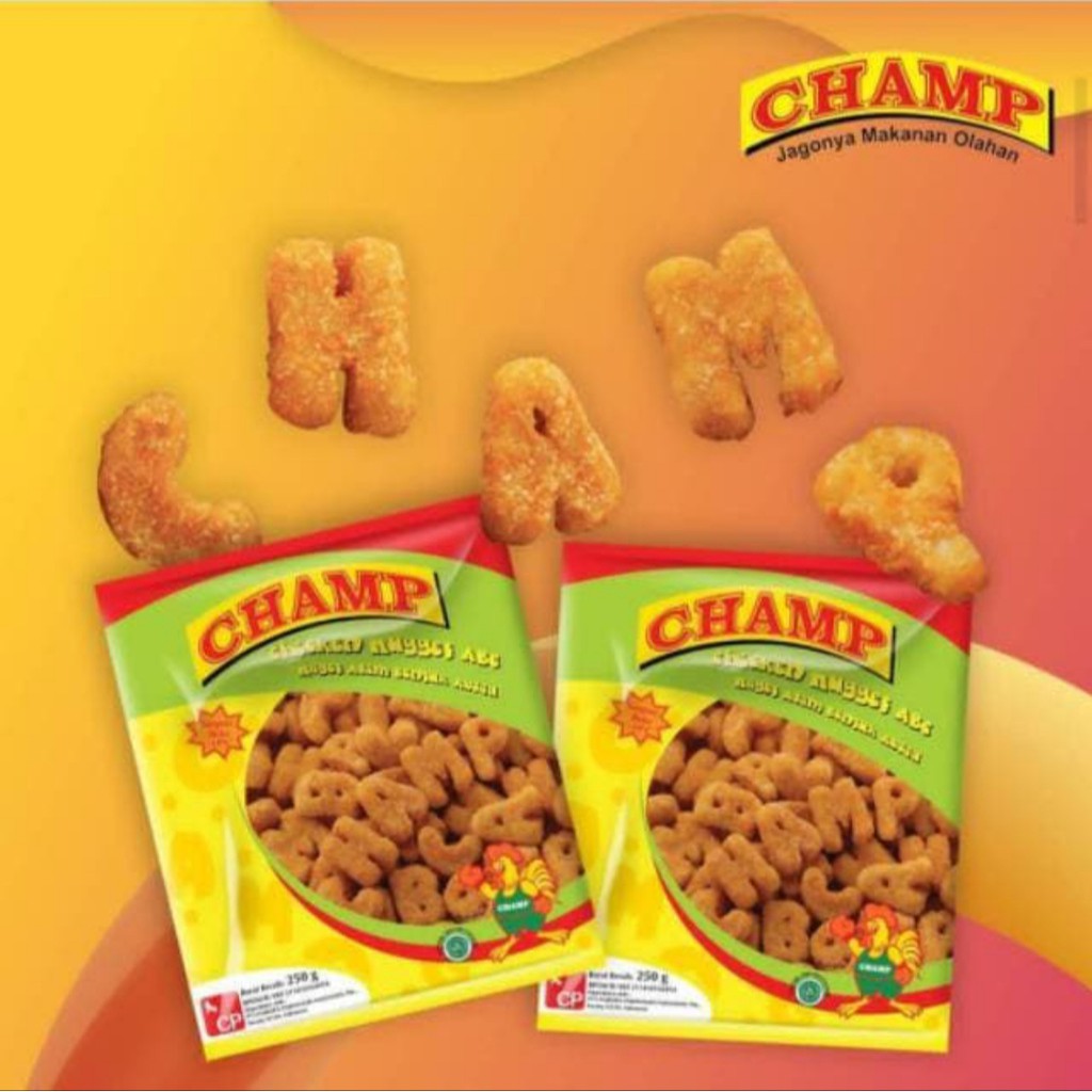 Jual Nugget Chicken Nugget Champ ABC 250 gr | Shopee Indonesia