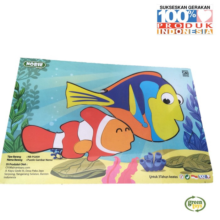 Jual Puzzle Mainan Kayu | Mainan Edukasi Anak | Seri Binatang Puzzle ...