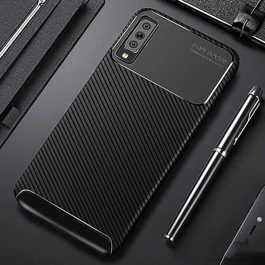 Jual SAMSUNG A7 2018 A750 CASE CARBON AUTOFOCUS SLIM ARMOR PROTECTION | Shopee Indonesia