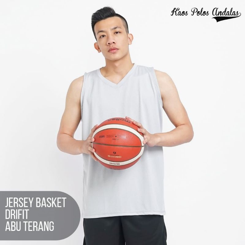 Jual TANK TOP PRIA BAJU OLAHRAGA POLOS JERSEY BASKET BAHAN DRYFIT WARNA ...