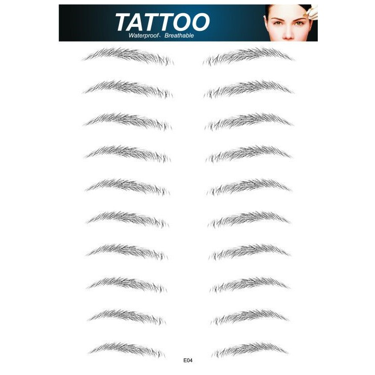 Jual Tato Alis 4D Waterproof Semi Permanen Tahan Lama | Shopee Indonesia