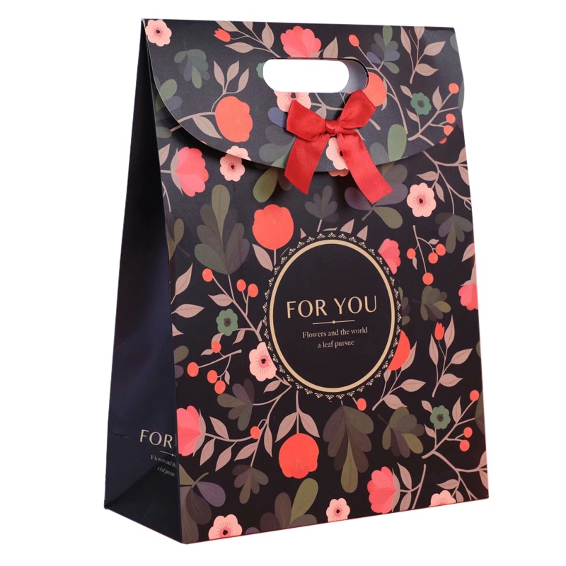 Jual 26x17x8 Premium Goodie Bag Hampers / Paper Bag Motif / Tas Kado ...