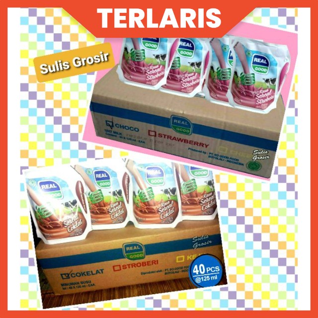 Jual Real Good 125 ml 1 Dus isi 40 pcs | Shopee Indonesia