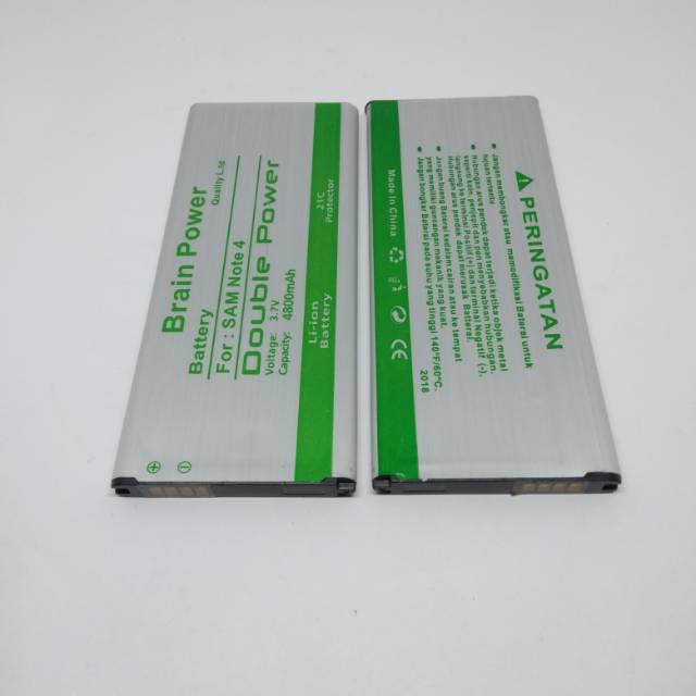 Jual Baterai Samsung note 4 n9100 n910g / n910h / n910c batre double power | Shopee Indonesia