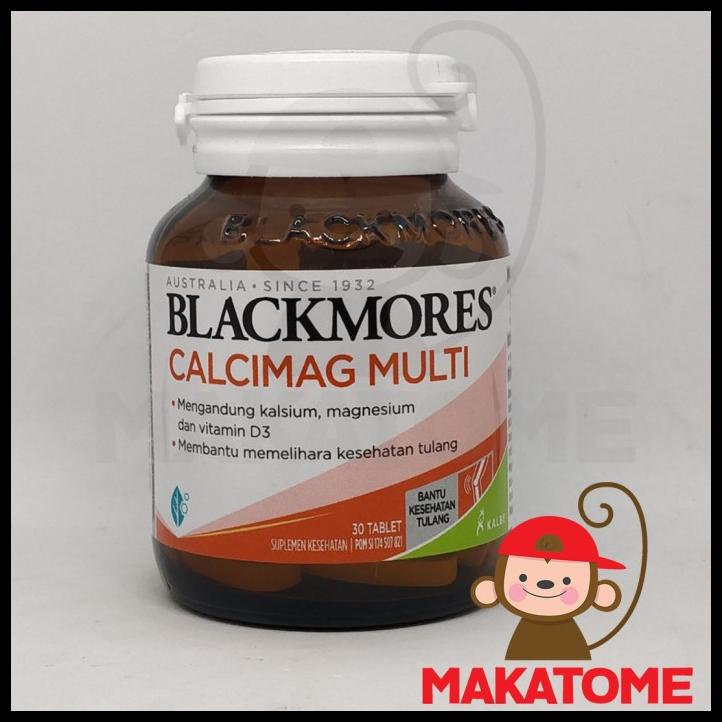 Jual Blackmores Kalbe Calcimag Multi 30 Tablet Calcium Magnesium Vitamin D3 | Shopee Indonesia