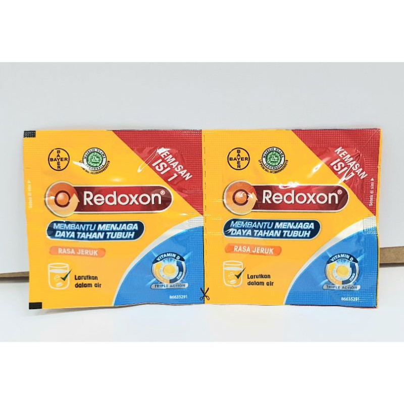 Jual Redoxon Triple Action Sachet isi 2 tablet | Shopee Indonesia