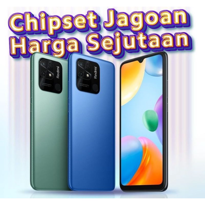 Jual Xiaomi Redmi 10C 4/128 GB Garansi Resmi No repack | Shopee Indonesia