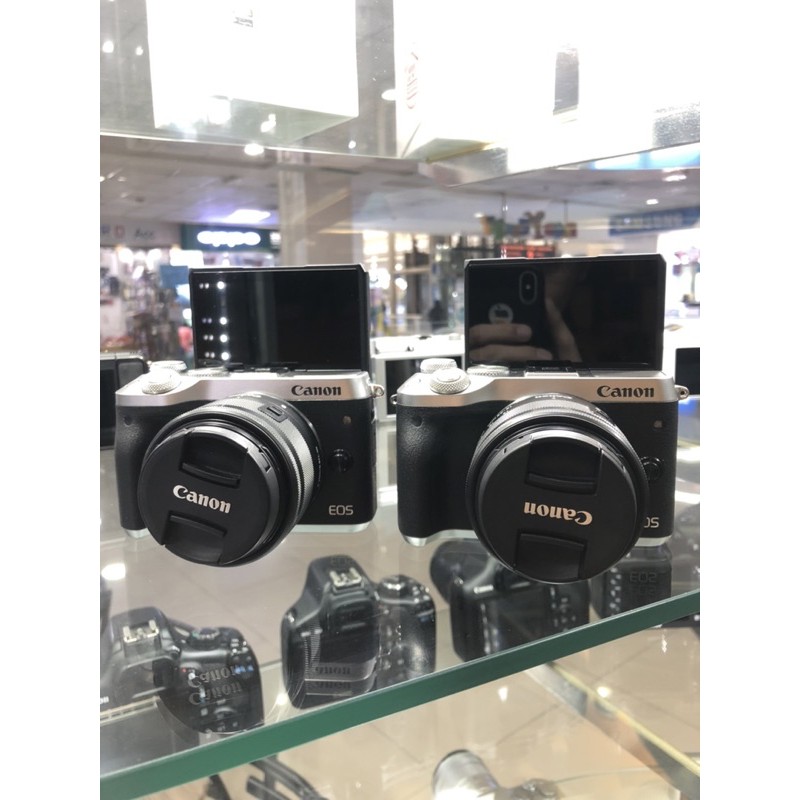 Jual CANON EOS M6 KIT 15-45MM IS STM PROMO MURAH MULUS LENGKAP ORIGINAL ...