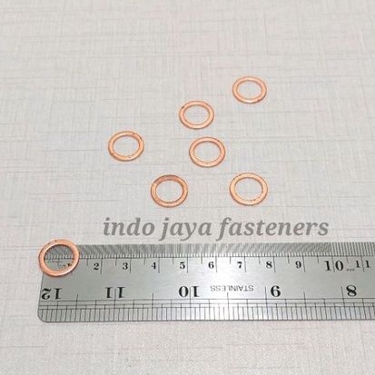 Jual Ring Tembaga Selang Rem Cakram M10 (1pcs) | Shopee Indonesia