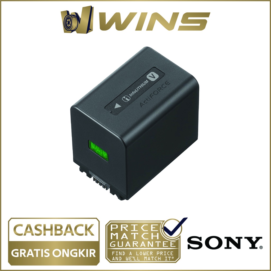 Jual Sony NP-FV100A V-Series Rechargeable Battery Pack (3410mAh) | Shopee Indonesia