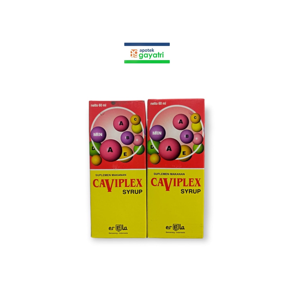 Jual Caviplex Syrup Sirup 60 ml Multivitamin - Vitamin | Shopee Indonesia