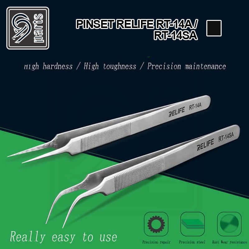 Jual Pinset Relife RT-14A Dan RT-14SA High Quality / Pinset Qianli ...