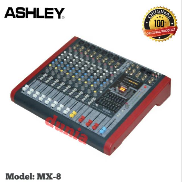 Jual Mixer ASHLEY MX 8 ( 8 Channel ) | Shopee Indonesia