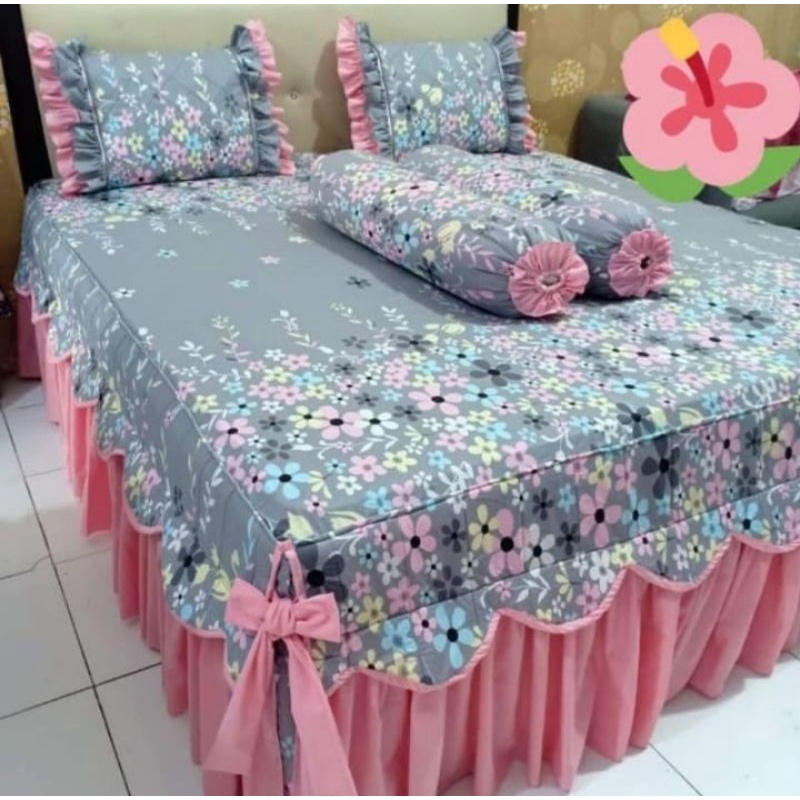 Jual sprei rumbai excellent 6 motif | Shopee Indonesia