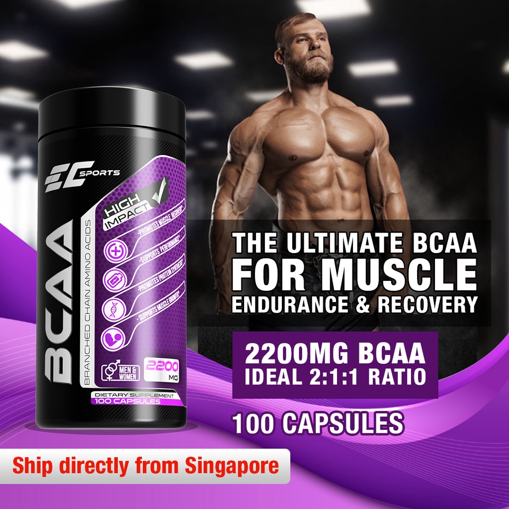 Jual [Ship from Singapore] EC Sports BCAA - Suplemen Kesehatan ...