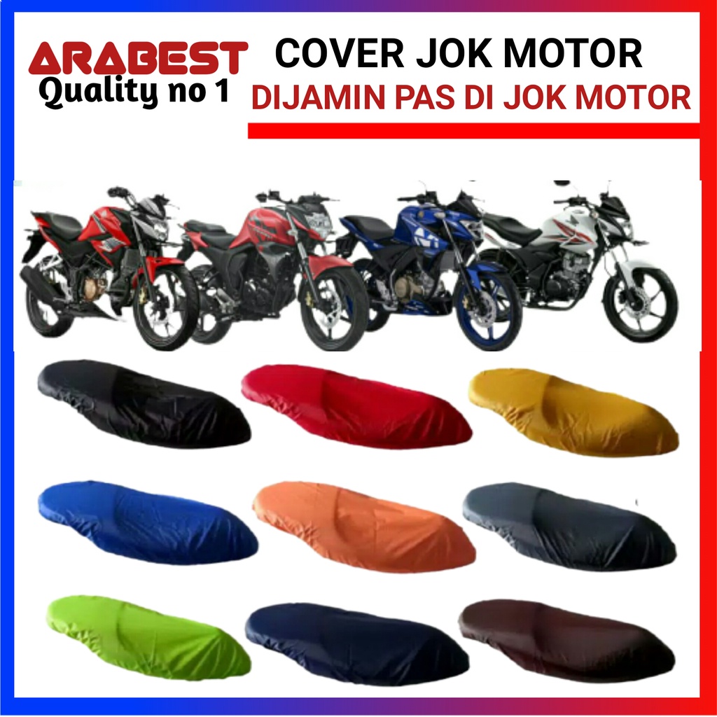 Jual COVER JOK MOTOR SPORT VIXION CB150R VERZA BYSON THUNDER125 ...