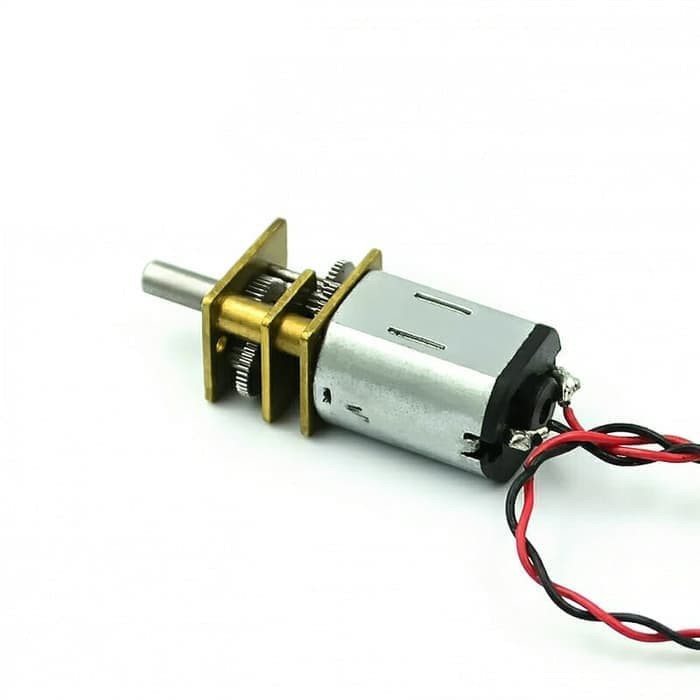 Jual Dinamo Motor DC N20 Gearbox 3-6V DC Motor Mini Metal Gear Box 3V ...