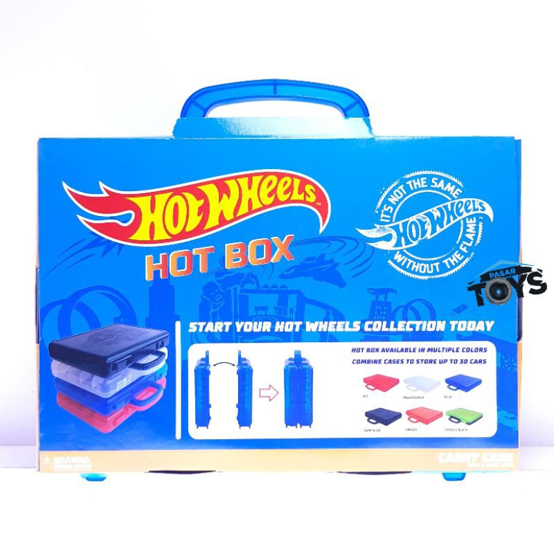 Jual Hot Wheels Hot Box Single Pack Carry Case Free 2 Basic Cars ...