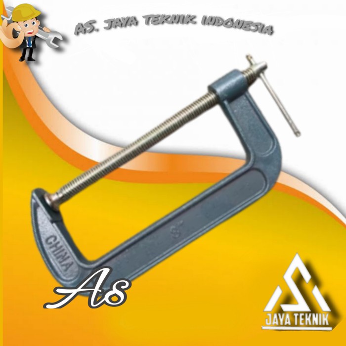 Jual DMT |alat penjepit clamp c 8 inch - press kayu/ sepatu dll ...
