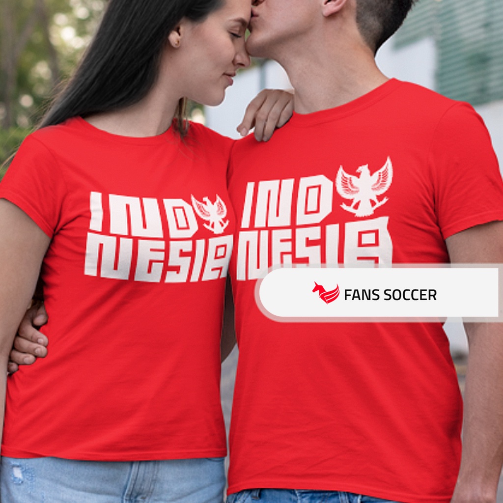 Jual FANS SOCCER T-Shirt 100% Cotton Baju Kaos Distro Garuda Indonesia ...