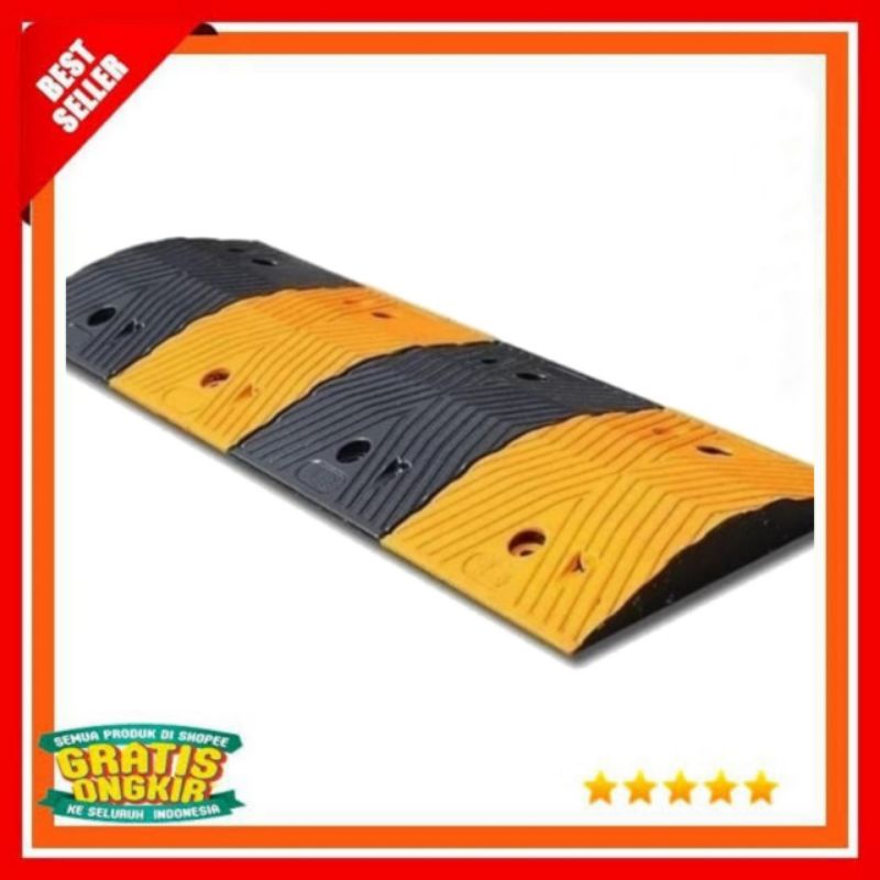 Jual SPEED BUMP RUBBER / POLISI TIDUR KARET 1 METER MURAH | Shopee ...