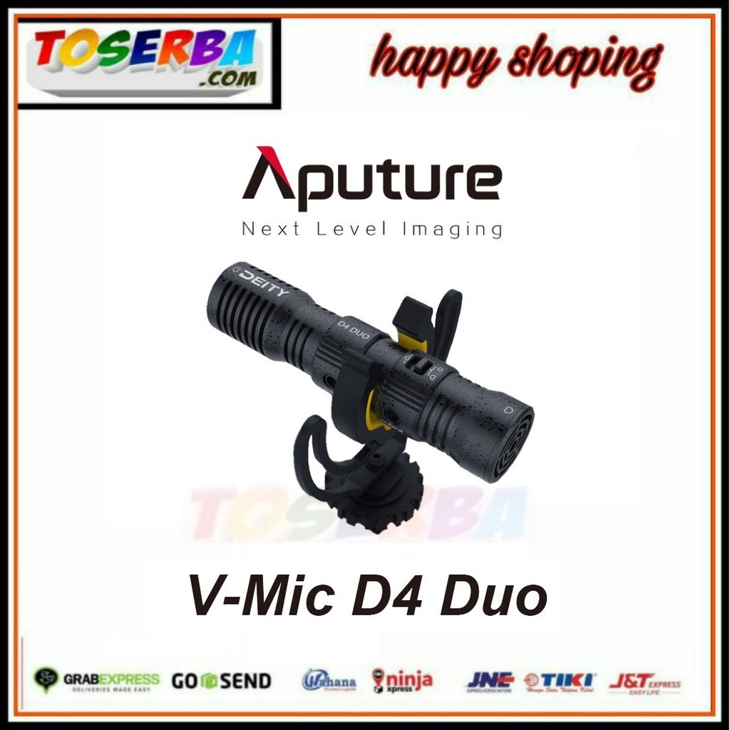 Jual Dirty V-mic D4 Duo Dual Capsule Professional shotgun microphone ...