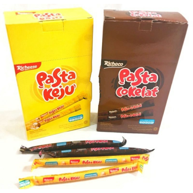 Jual Richesse Pasta Keju Pasta Coklat ( isi 30 pcs @8gr ) | Shopee ...