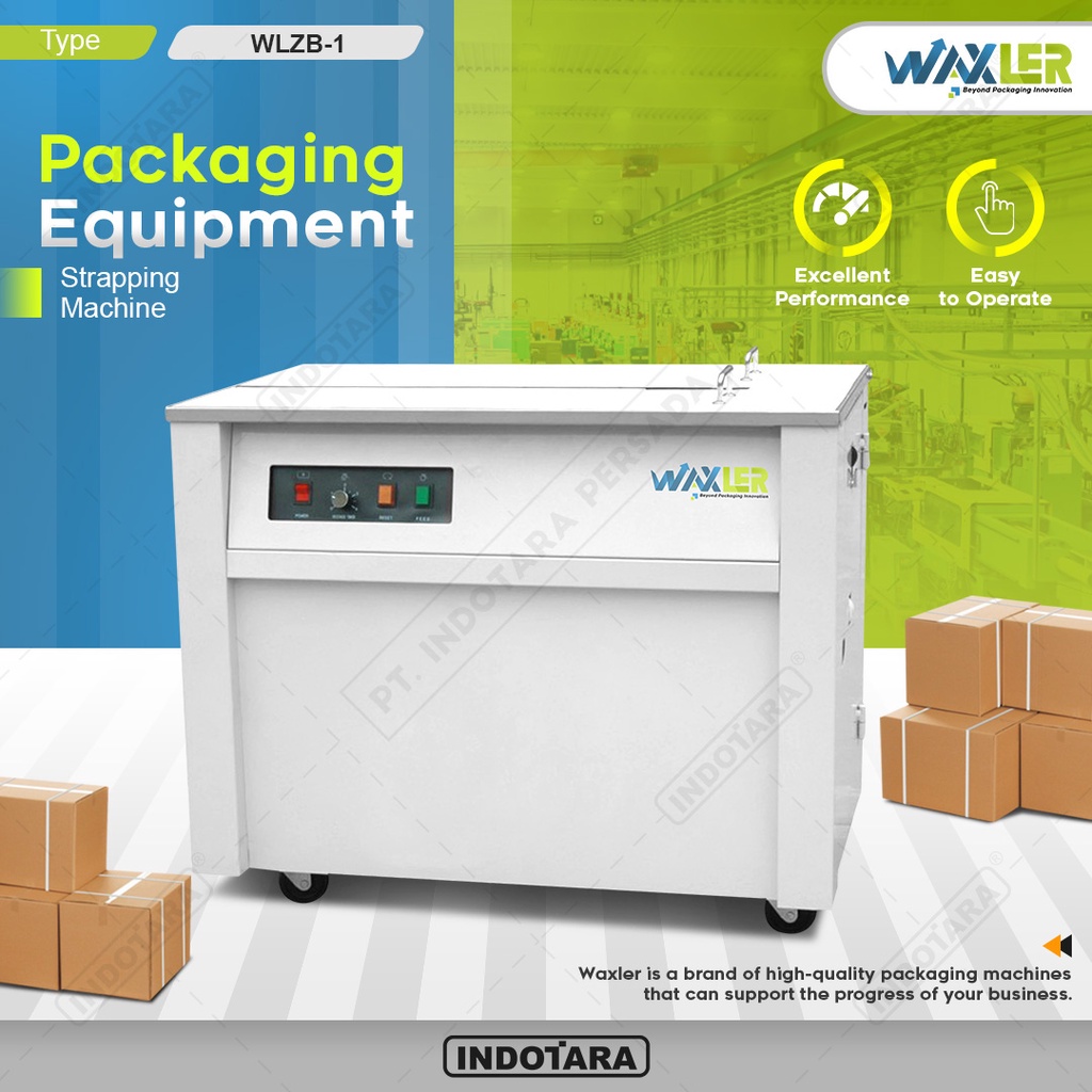 Jual Mesin Strapping Packing Dus Ikat Semi Automatic Waxler - WLZB 1 ...