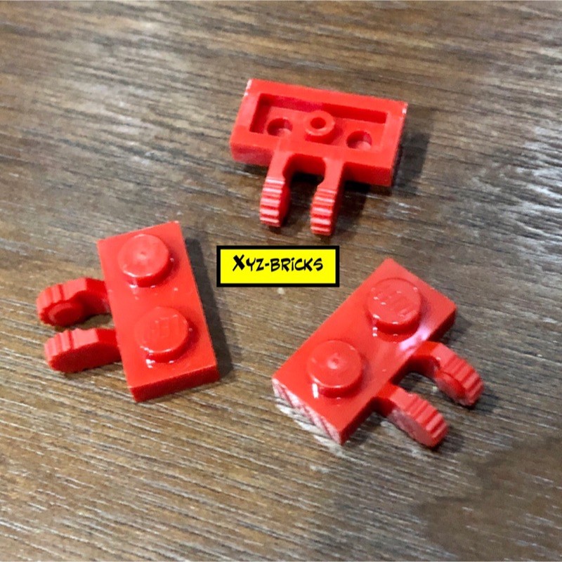 Jual LEGO PARTS 4515338 - Plate 1x2 with Fork Vertical Bright Red ...