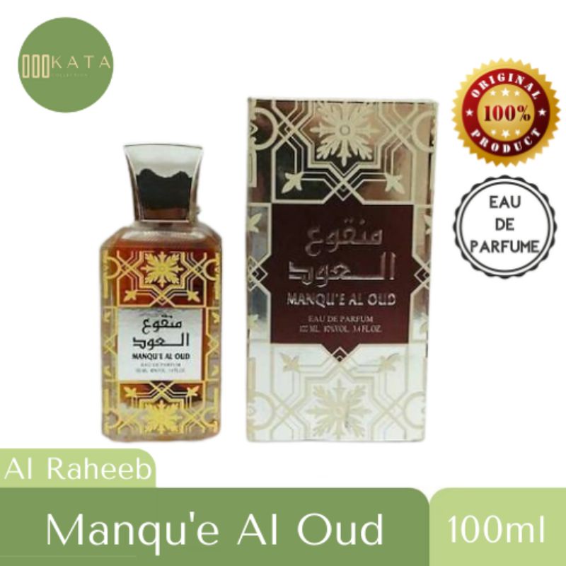 Jual Al Raheeb from Lattafa Manque / Manqu'e Al Oud EDP | Parfum timur ...
