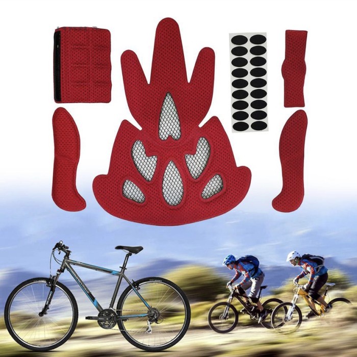 Jual Busa Spon Daleman Helm Sepeda sudah komplit perekat untuk segala ...