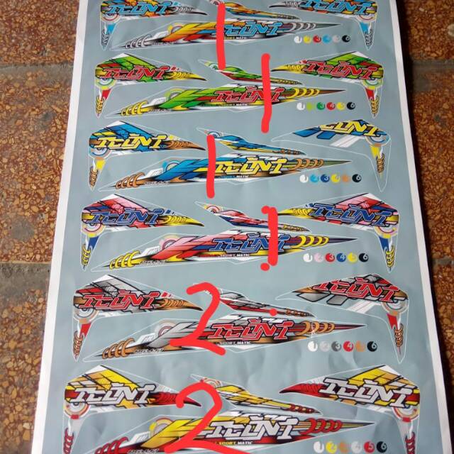 Jual Stiker variasi | Shopee Indonesia