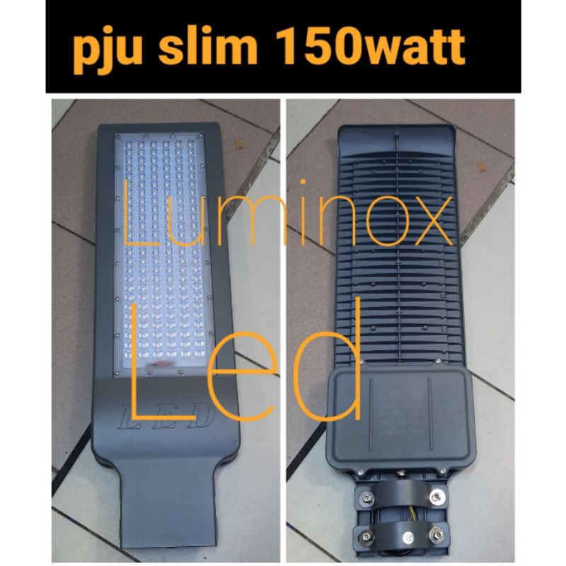 Jual lampu jalan led 150watt 150 w pju led smd slim 150 watt street light 150w 220volt | Shopee ...