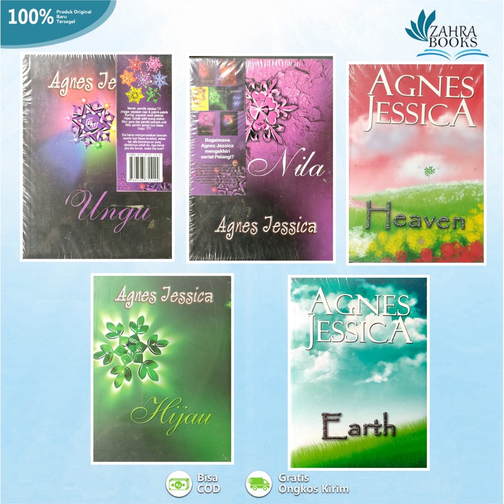Jual BUKU KUNING,HIJAU,BIRU,HEAVEN,LOVE IS ETERNAL - Agnes Jessica ...