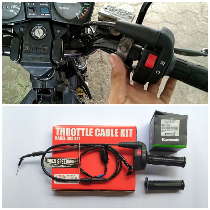 Jual GAS SPONTAN NINJA ORIGINAL CABANG RX KING,HOLDER KANAN NINJA ...