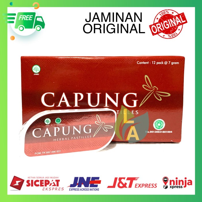Jual CAPUNG HERBAL PASTILLES - PERMEN HISAP UNTUK MEREDAKAN BATUK ...